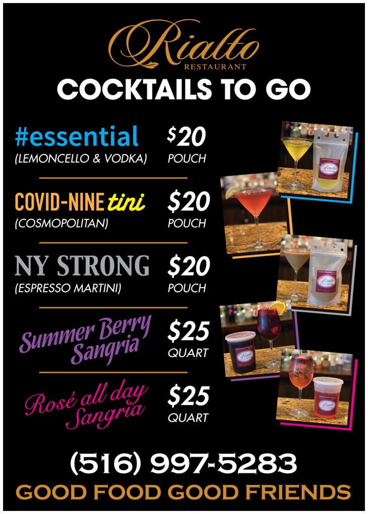 Menus – Rialto Restaurant